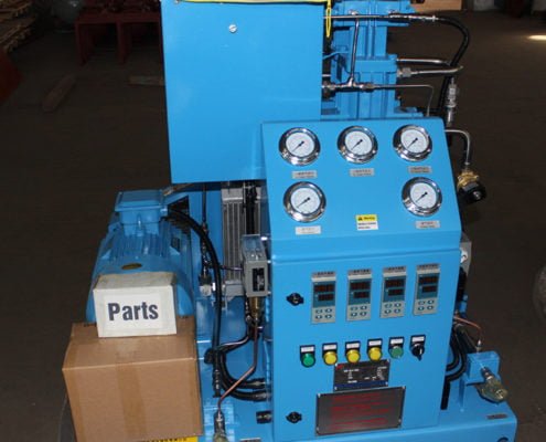Oil-Free High Pressure Gas Compressors