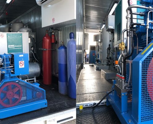 Oil-Free High Pressure Gas Compressors